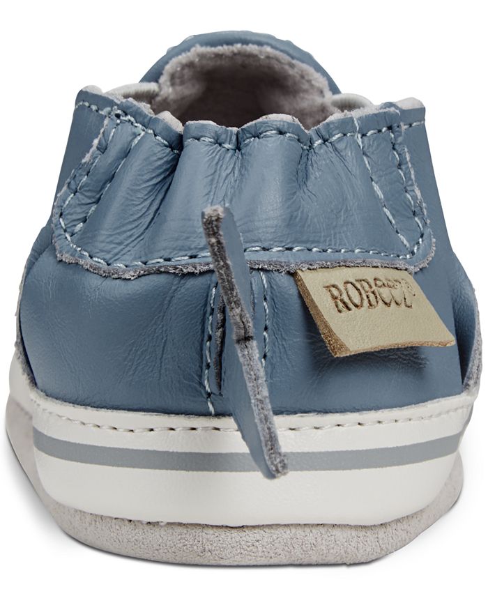 Robeez Baby Boys Sebastian Shark Soft Sole Shoes - Macy's