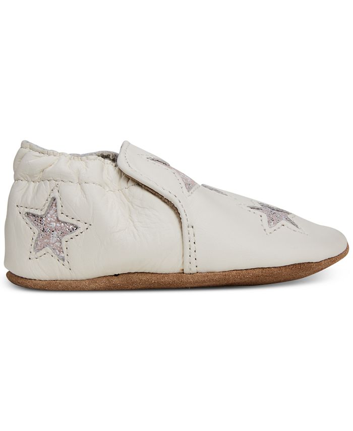 Robeez Baby Girls Aria Beige Soft Sole Shoes - Macy's