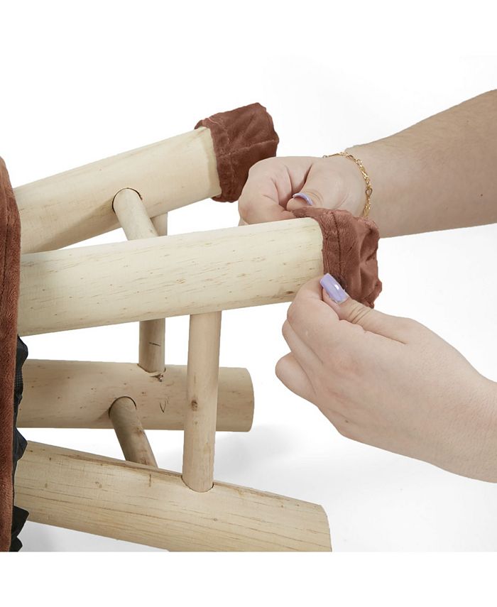 Mind Reader Children's Favorite Monkey Animal Stool, Chair, Ottoman ...