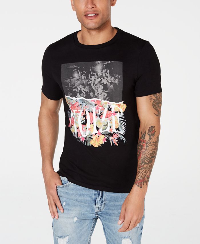 GUESS Men's Punk Noize Graphic T-Shirt - Macy's
