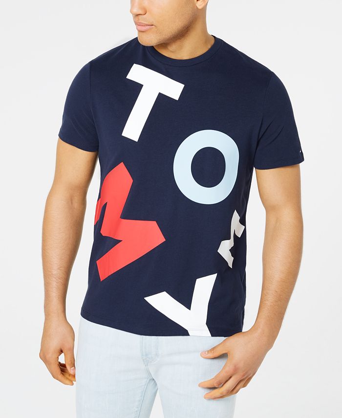 Tommy Hilfiger Men's Rodgers Logo Graphic T-Shirt - Macy's