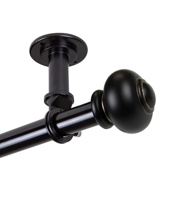 Rod Desyne Rotunda 1" Ceiling Curtain Rod/Room Divider 66"-120" - Macy's