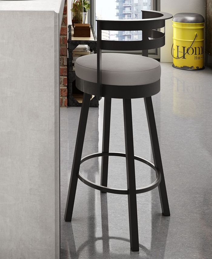Amisco Render Swivel Stool - OVERMAX - Macy's