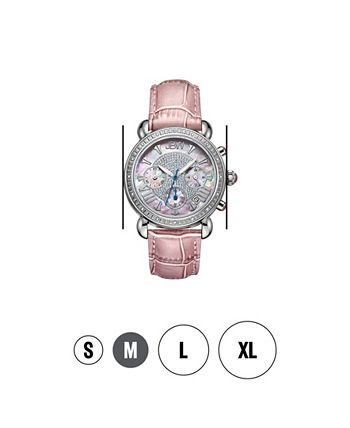 Jbw Women's Victory Diamond (1/6 ct.t.w.) Stainless Steel Watch - Macy's