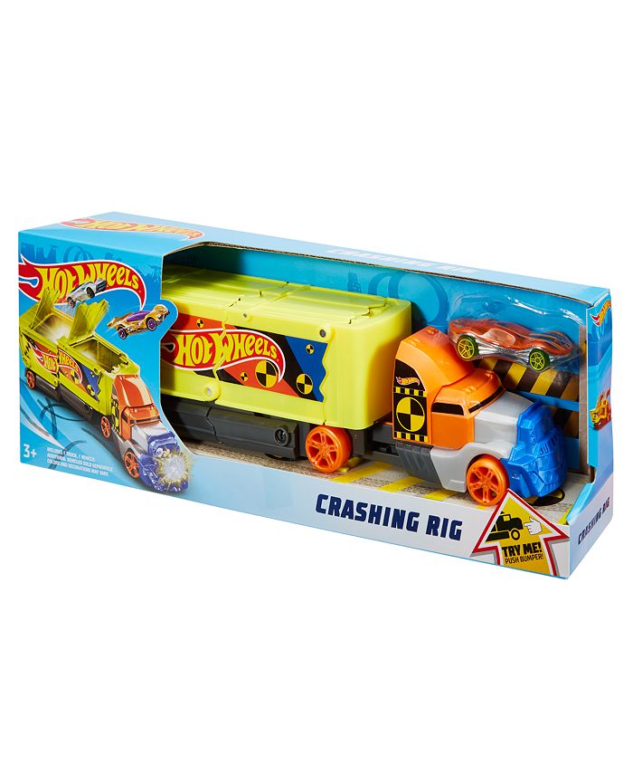 Hot Wheels Crashing Rig - Macy's