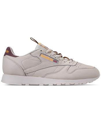 Reebok Men's Classic Leather MU Casual Sneakers from Finish Line - Macy's