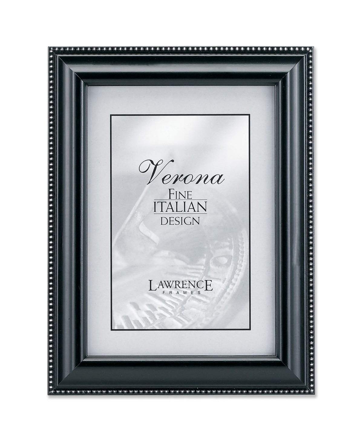 Click here for Lawrence Frames Black Wood Picture Frame - Silver... prices