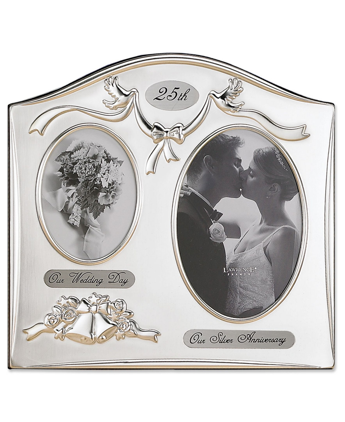 Click here for Lawrence Frames Satin Silver and Brass Plated 2 Op... prices