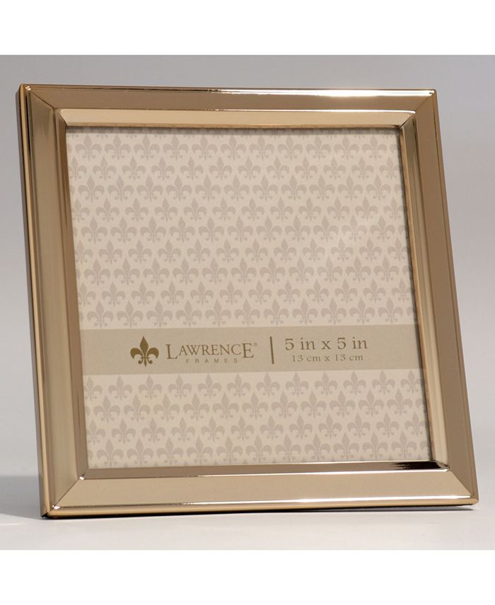 Lawrence Frames Gold Metal Picture Frame - Classic Bevel - 5" x 5" - Macy's