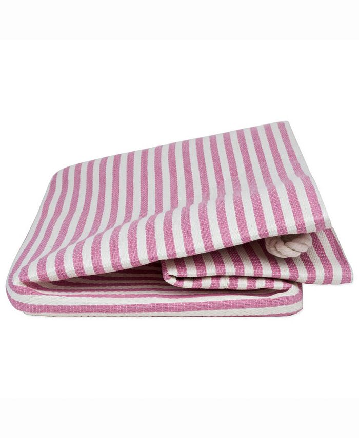 Design Imports Design Import Paper Bin Pinstripe, Rectangle - Macy's