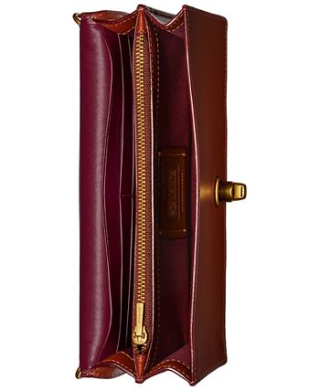 COACH Riley Signature Chain Crossbody Clutch - Macy's