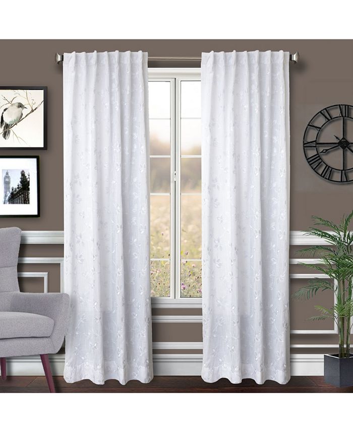 Softline Alwar Back Tab Panel Drapery - Macy's