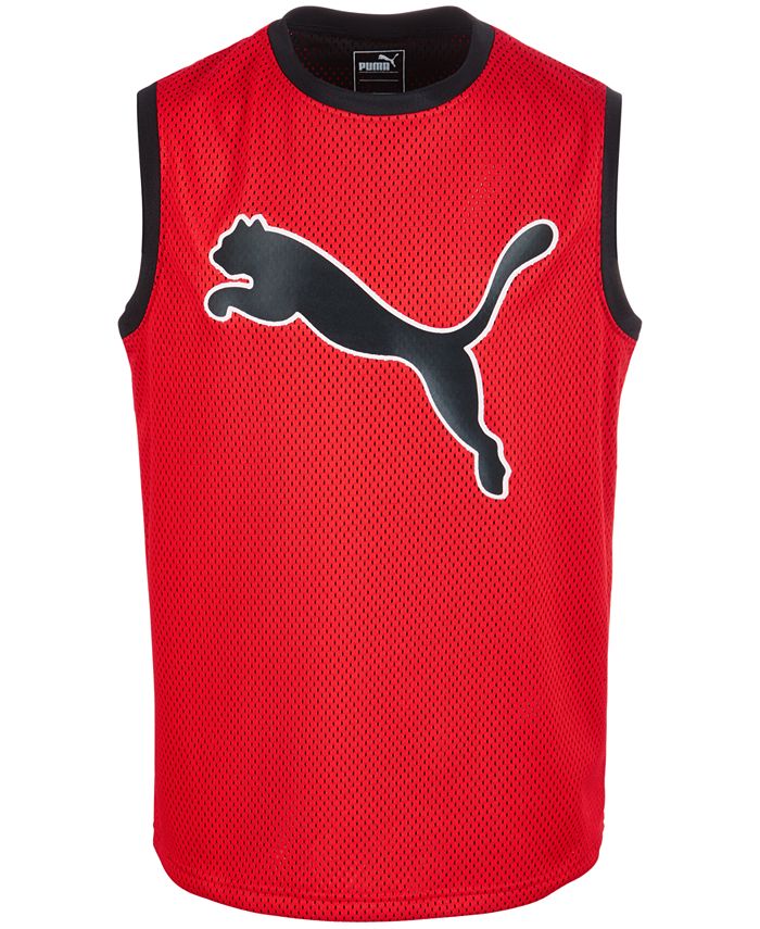Puma Big Boys Mesh Muscle Tank Top - Macy's