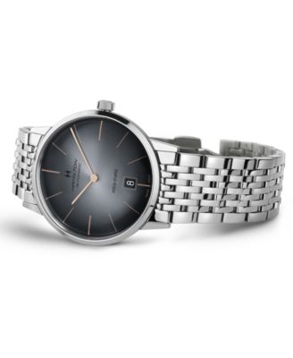 Hamilton Men's Swiss Automatic American Classic Intra-Matic Stainless ...
