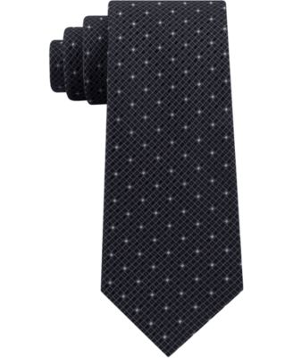 Kenneth Cole Reaction Men's Mini Square Geo Slim Tie - Macy's