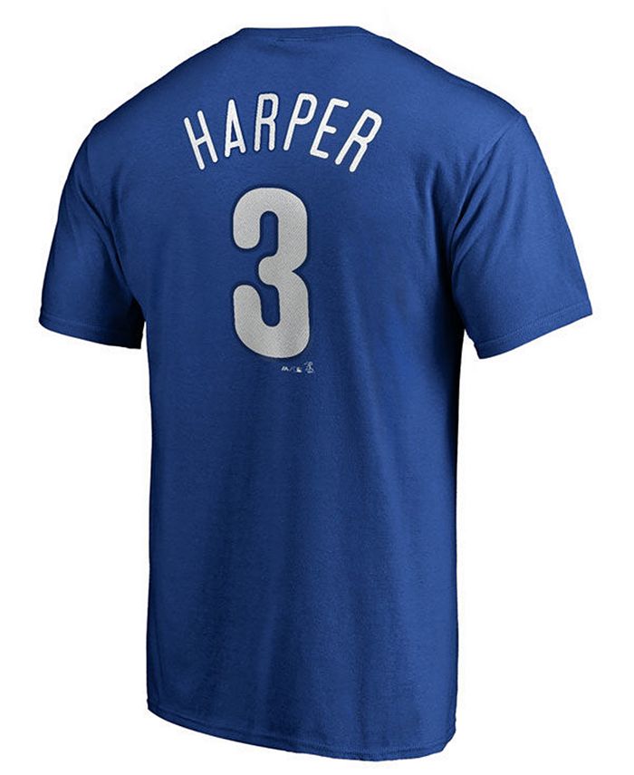 Majestic Men's Bryce Harper Philadelphia Phillies Official Player T ...