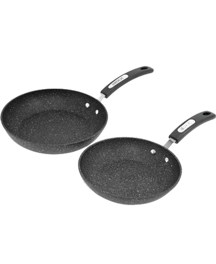 Starfrit The Rock 8" 10" Fry Pan, Set of Two - Macy's