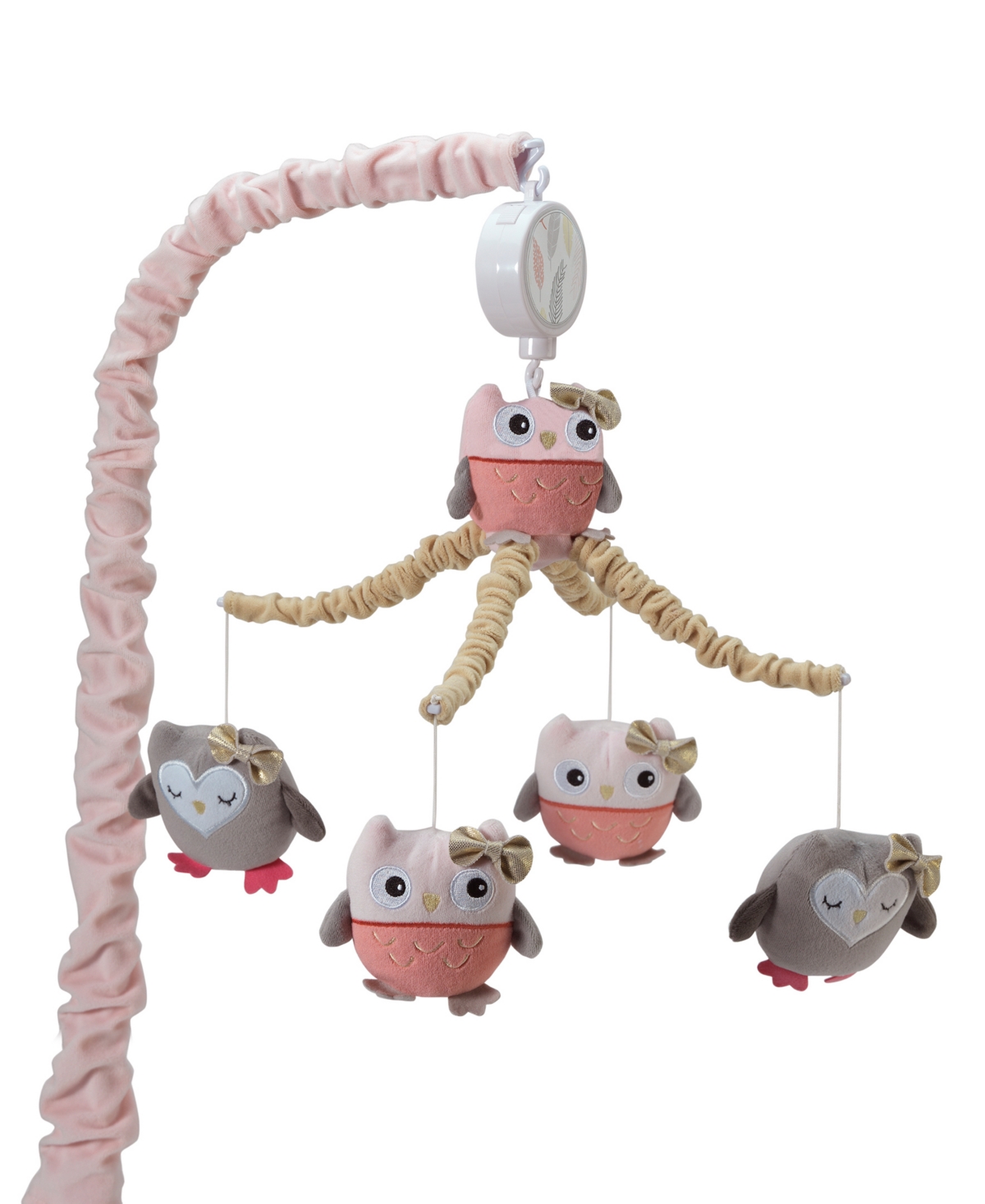Click here for Lambs & Ivy Family Tree Pink/Gray/Tan Owl Musical... prices