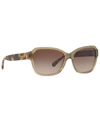 COACH Sunglasses, HC8232 56 L1010 - Macy's