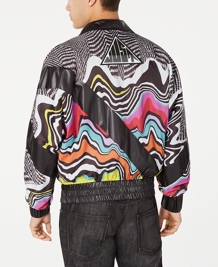 Just Cavalli Men's Psychedelic Graphic Jacket - Macy's