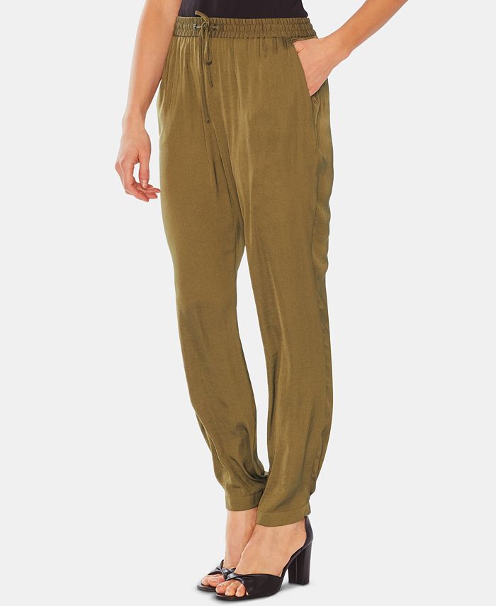 Vince Camuto Drawstring Pull-On Pants - Macy's