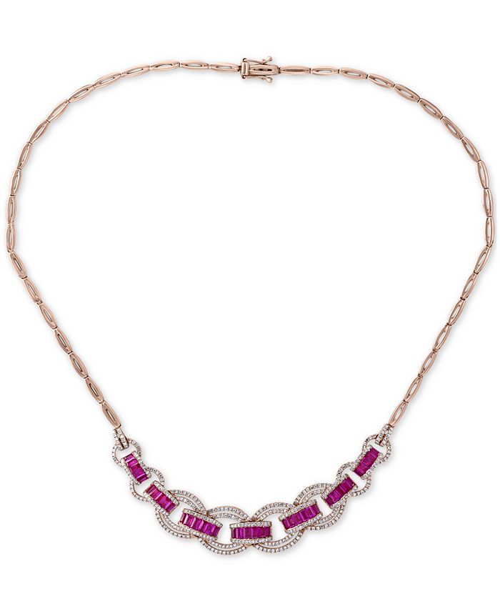 EFFY Collection EFFY® Ruby (3-1/4 ct. t.w.) & Diamond (1-1/3 ct. t.w ...