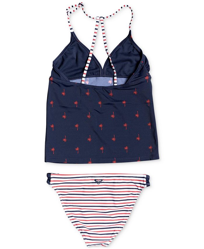 Roxy Big Girls 2-Pc. Mixed Print Tankini - Macy's