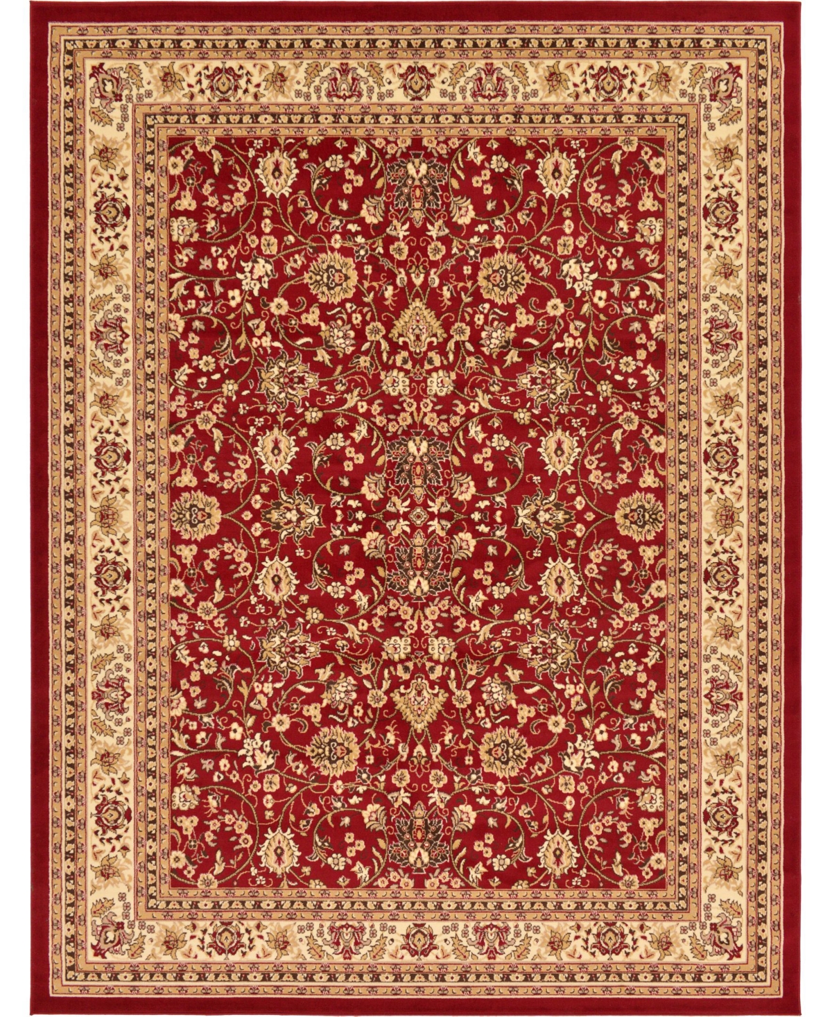 Click here for Bayshore Home Arnav Arn1 9 x 12 Area Rug - Burgund... prices