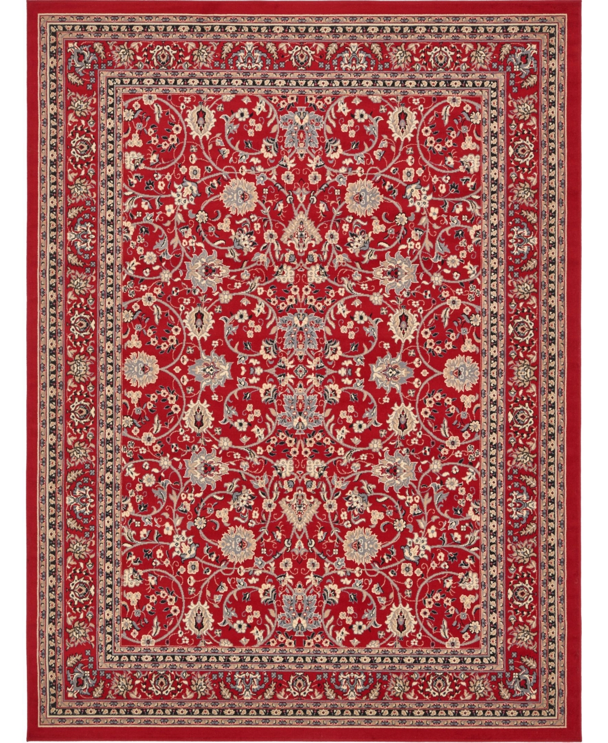 Click here for Bayshore Home Arnav Arn1 9 x 12 Area Rug - Red prices
