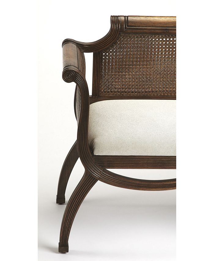 Butler Specialty Butler Fabian Rattan Entry Bench-OVER-MAX - Macy's