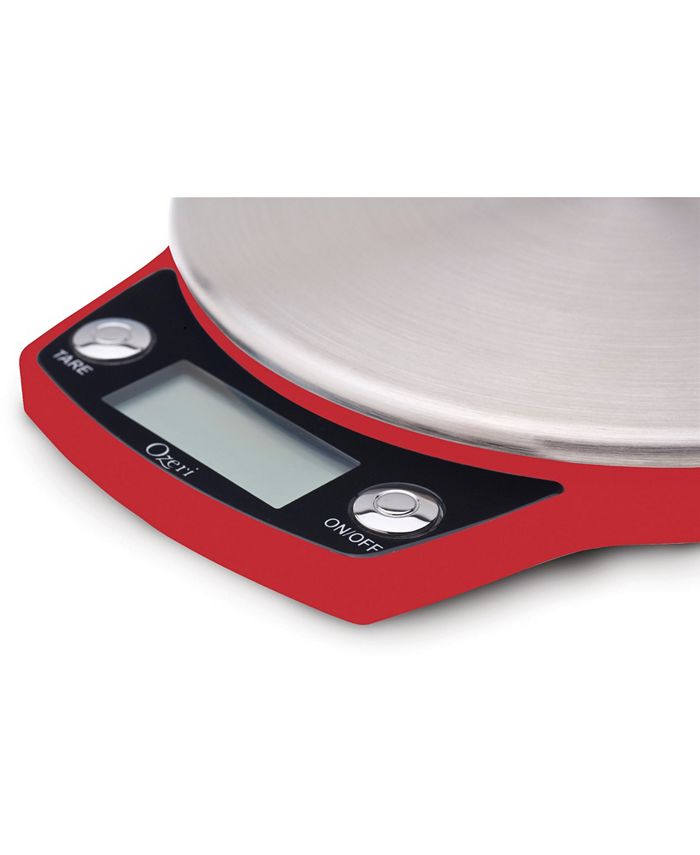 Ozeri Precision Pro Stainless Steel Kitchen Scale with Oversized ...