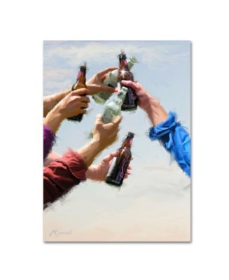 The Macneil Studio 'Lads Celebration' Canvas Art - 24" x 32" - Macy's