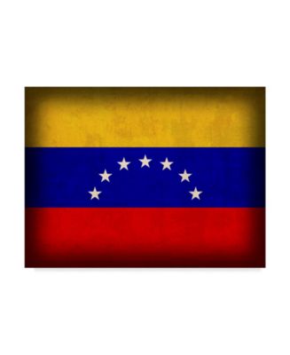 Red Atlas Designs 'Venezuela Distressed Flag' Canvas Art - 24" x 18 ...