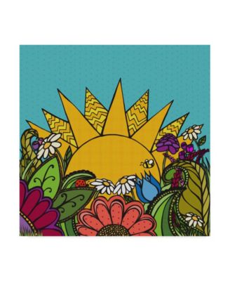 Trademark Global Leslie Wing 'Isaiah' Canvas Art - 35" x 35" - Macy's