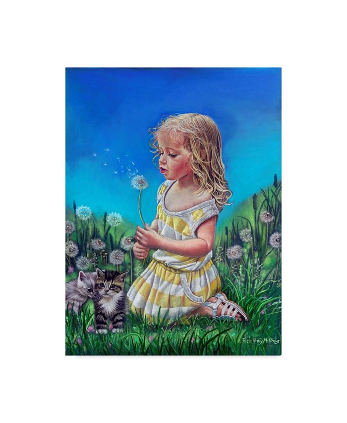 Trademark Global Tricia Reilly-Matthews 'Make A Wish' Canvas Art - 14 ...