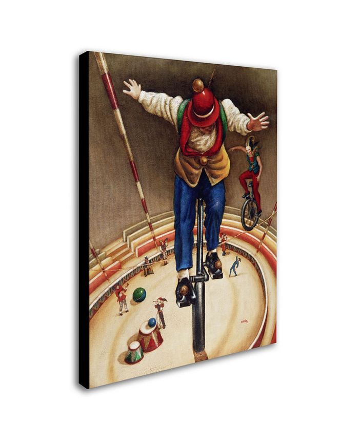 Trademark Global Edgar Barrios 'Vertigus' Canvas Art - 32" x 24" - Macy's