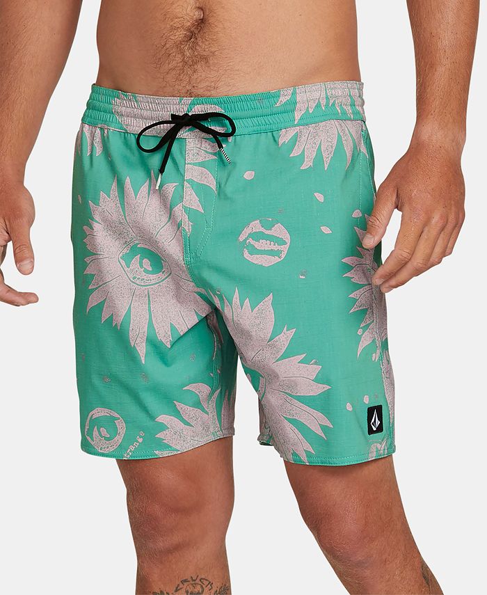 Volcom Men's Remote 17" Swim Trunks - Macy's