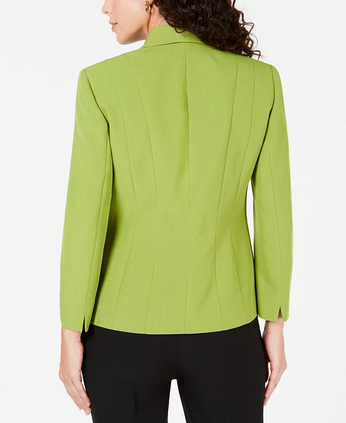 Kasper Petite Shawl-Collar Crepe Jacket - Macy's