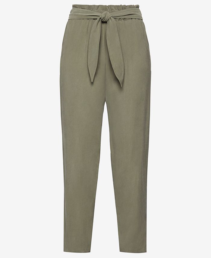 BCBGeneration Tie-Waist Pants - Macy's