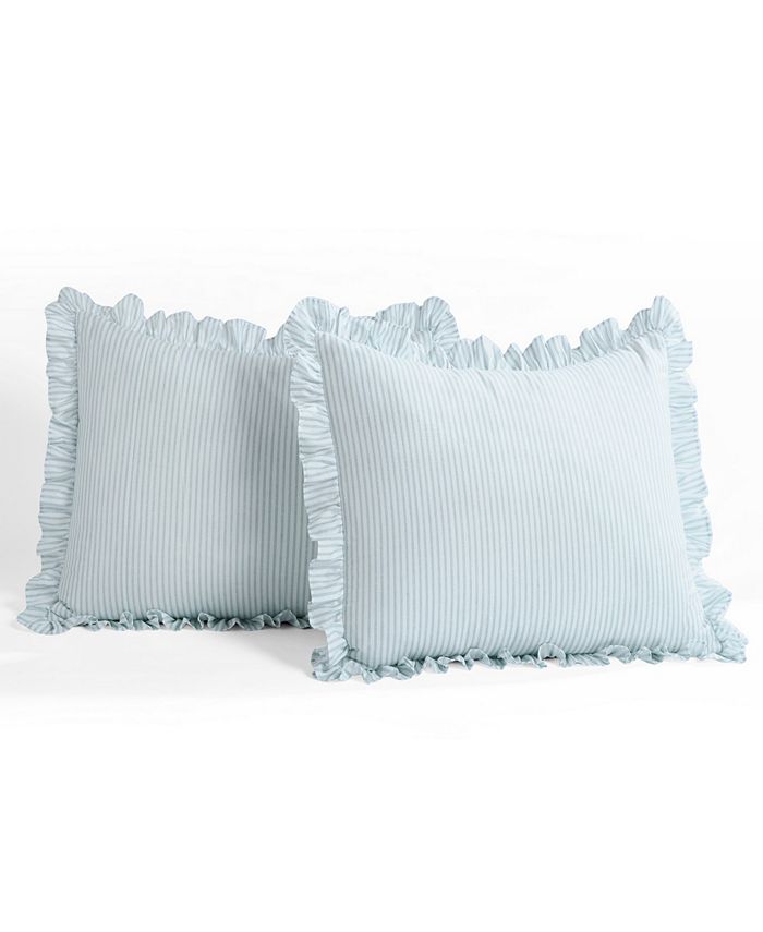 Lush Décor Ticking Stripe 2pc Twin Bedspread Set Macys