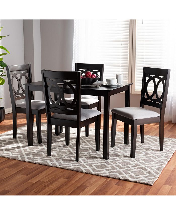 Furniture Lenoir 5pc Dining Set, Quick Ship - Macy's