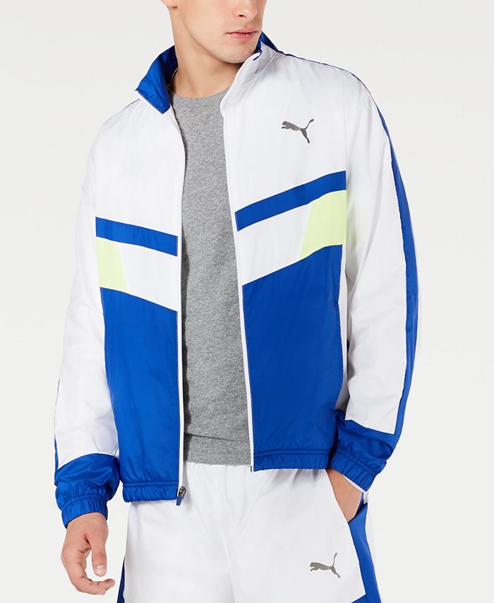 Puma Men's Colorblocked Track Jacket - Macy's