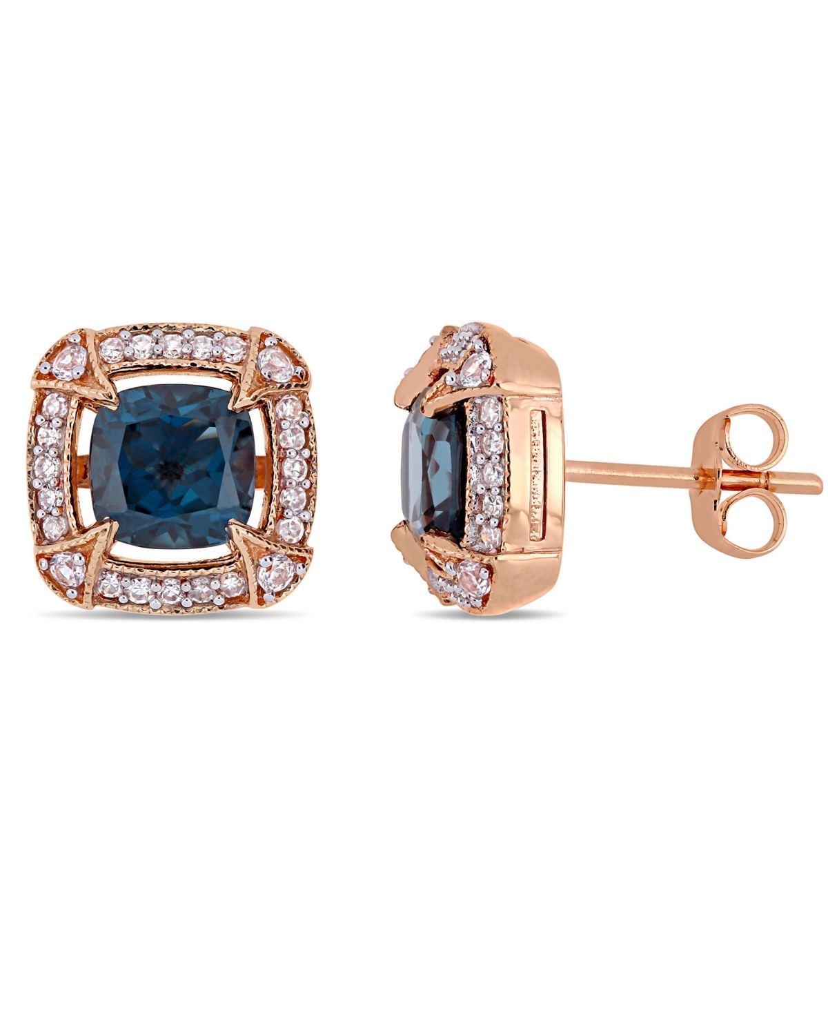 Click here for Blue Topaz (2-1/5 ct. t.w.)  White Sapphire (1/8 c... prices
