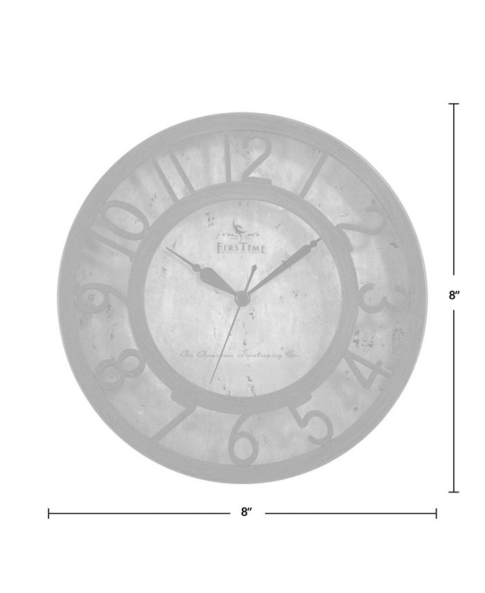 FIRSTIME & CO Raised Number Clock - Macy's