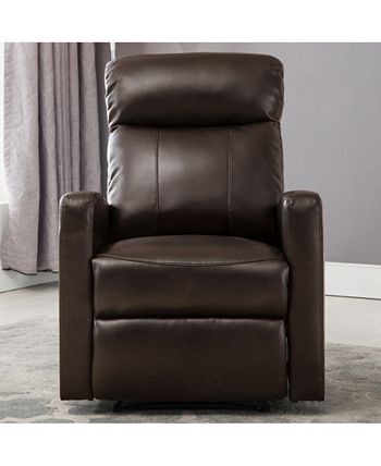Ac Pacific Sean Modern Infused Small Power Reading Recliner - Macy's