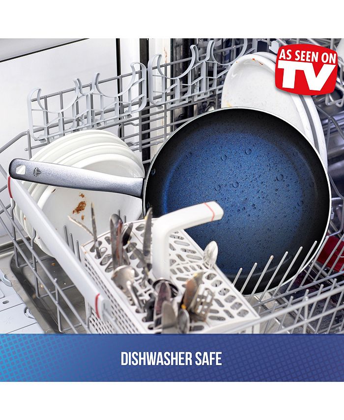Blue Diamond 20-Pc. Ceramic Non-Stick Diamond-Infused Cookware Set - Macy's