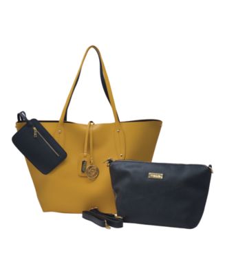 Bebe Trista 3 Piece Tote Set - Macy's