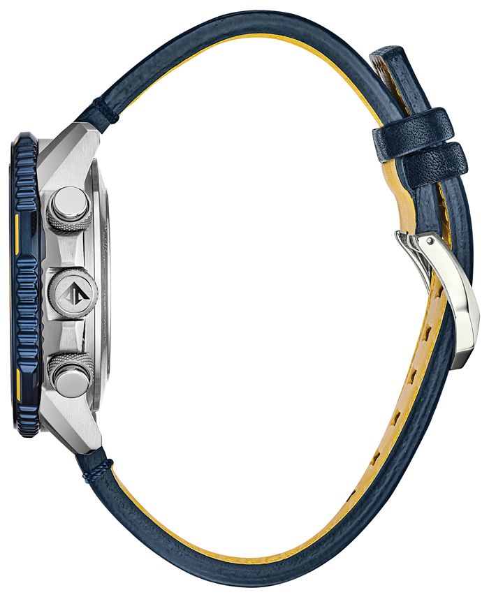 Citizen Eco-Drive Men's Analog-Digital Chronograph Promaster Blue ...