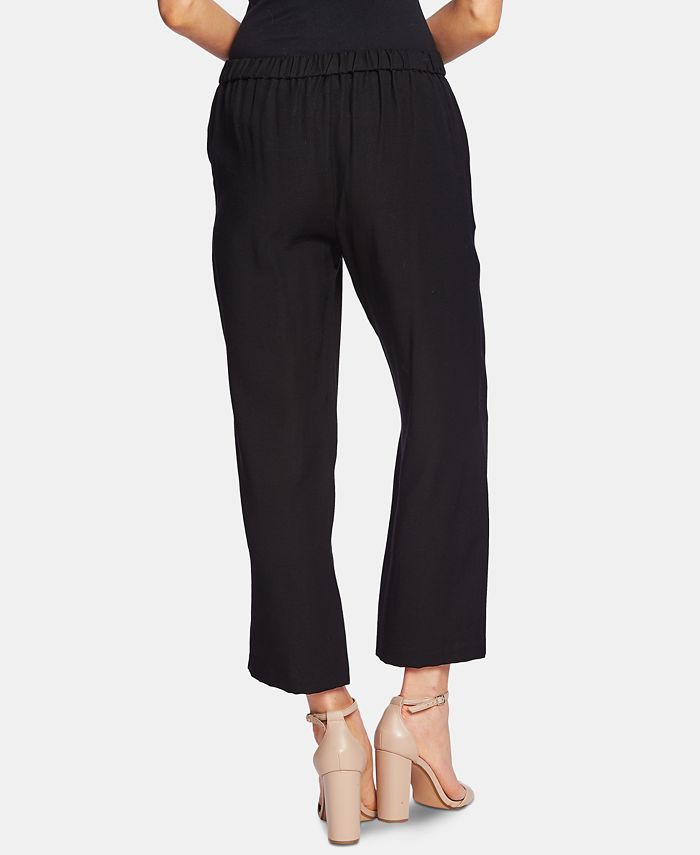 CeCe Wide-Leg Belted Pants - Macy's