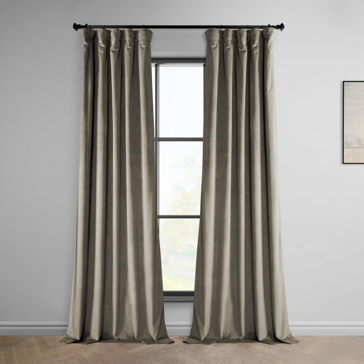 Click here for Half Price Drapes Heritage Plush Velvet Room Darke... prices